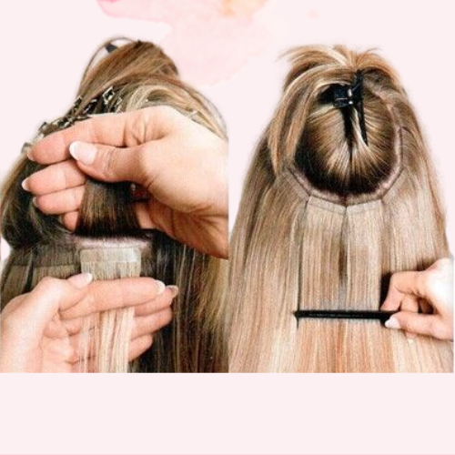 How To Install Tape In Extensions – NZAZU LTD