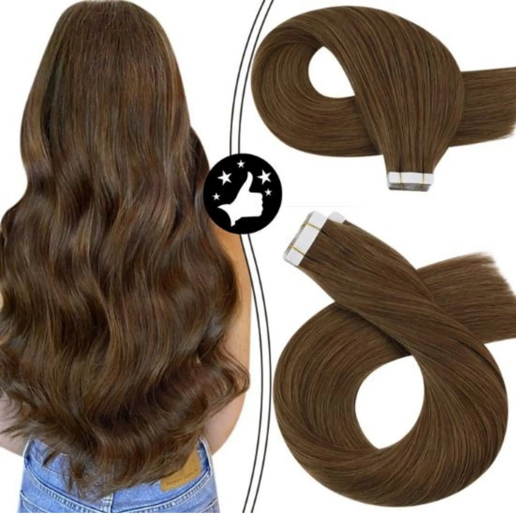 Buy Invisible Tape Hair Extension | Best Invisible Tape in Hair ...