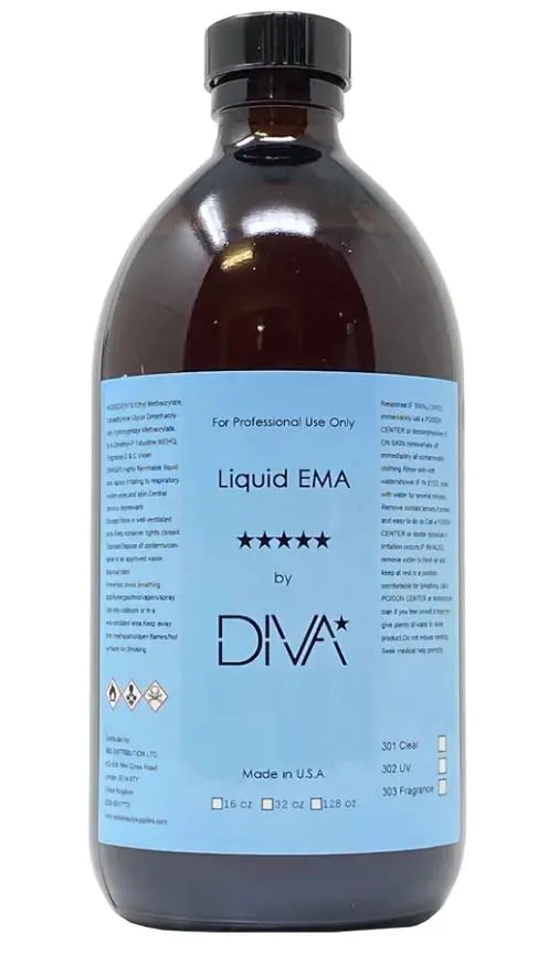 DIVA Liquid EMA Acrylic Liquid Monomer 16oz/500ml - NZAZU – NZAZU LTD